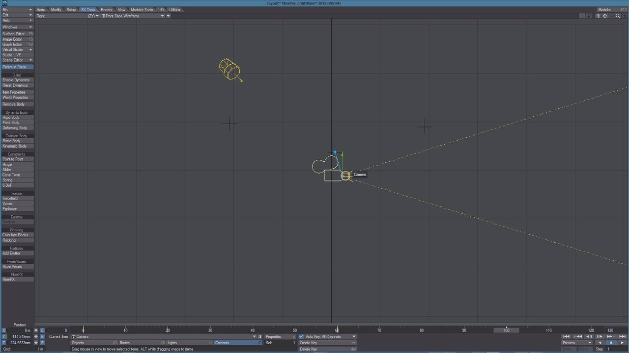 How to use the new Dynamic Parenter in LightWave 2015 | 株式会社ディストーム